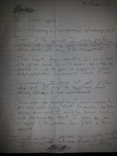 My past in a letter! | Blessed with a Star on the Forehead